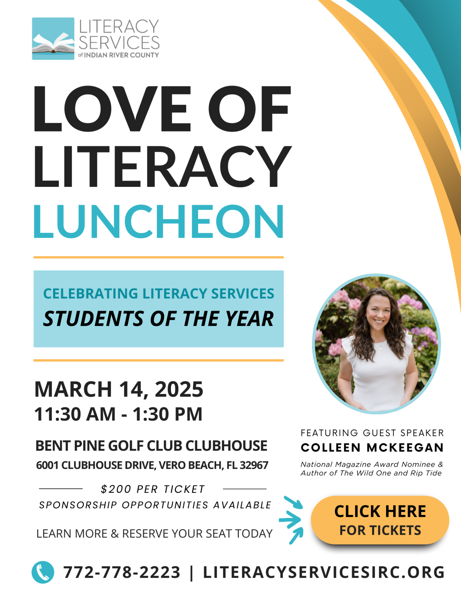 Love of Literacy Luncheon - Literacy Services of Indian River County ...